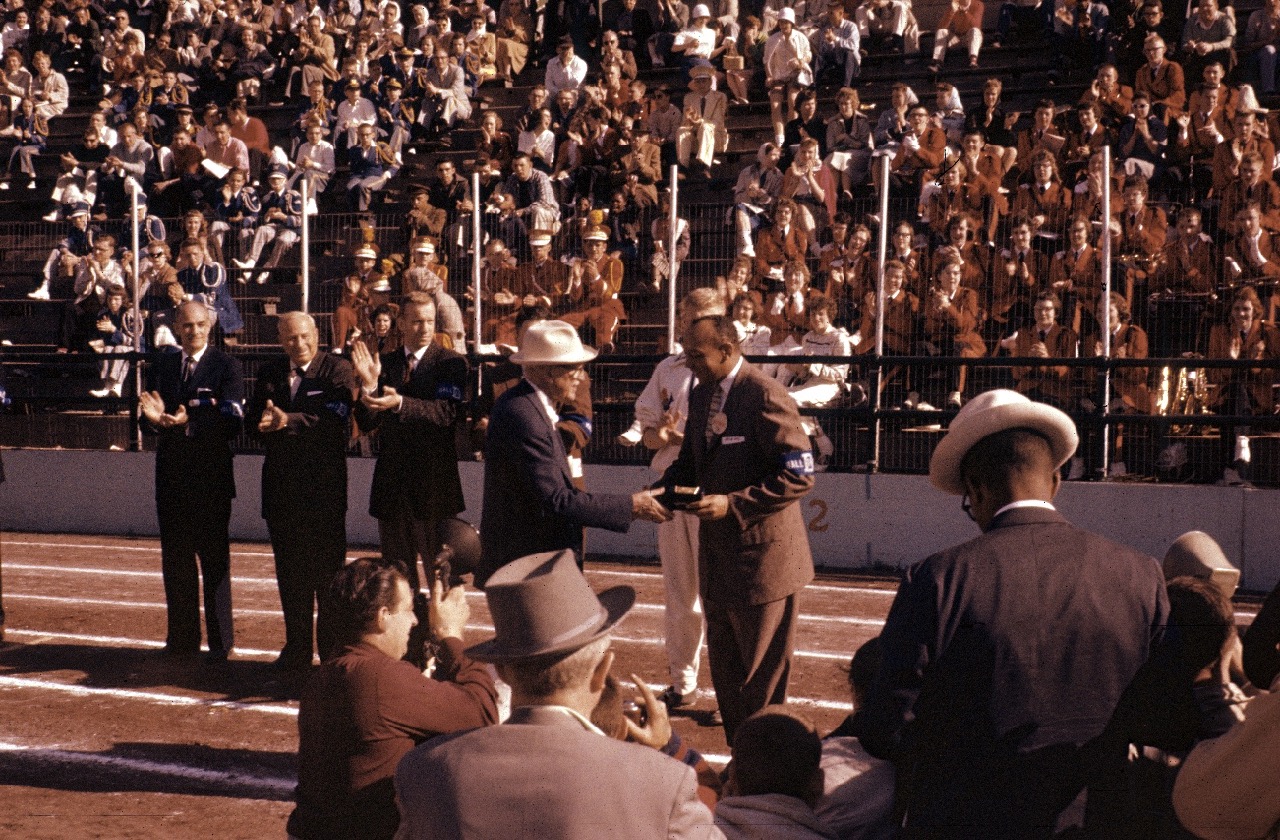 Exhibit explores "Drake Stadium: Iowa's Front Row Seat to History ...