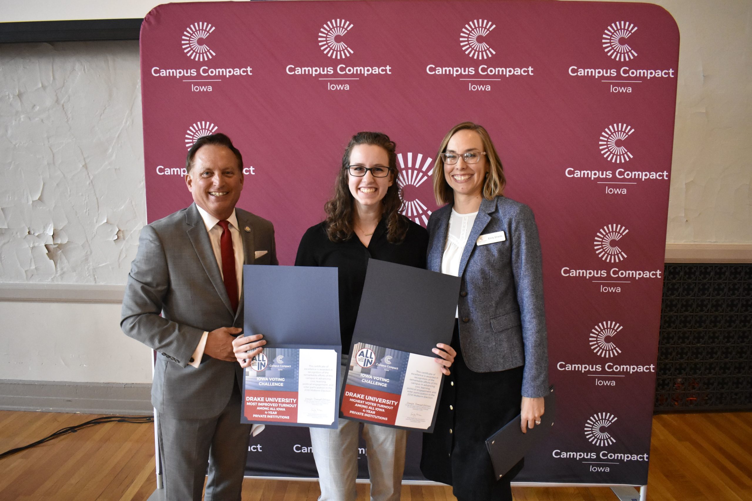 Drake University awarded Platinum Seal in 2019 ALL IN Campus Democracy ...