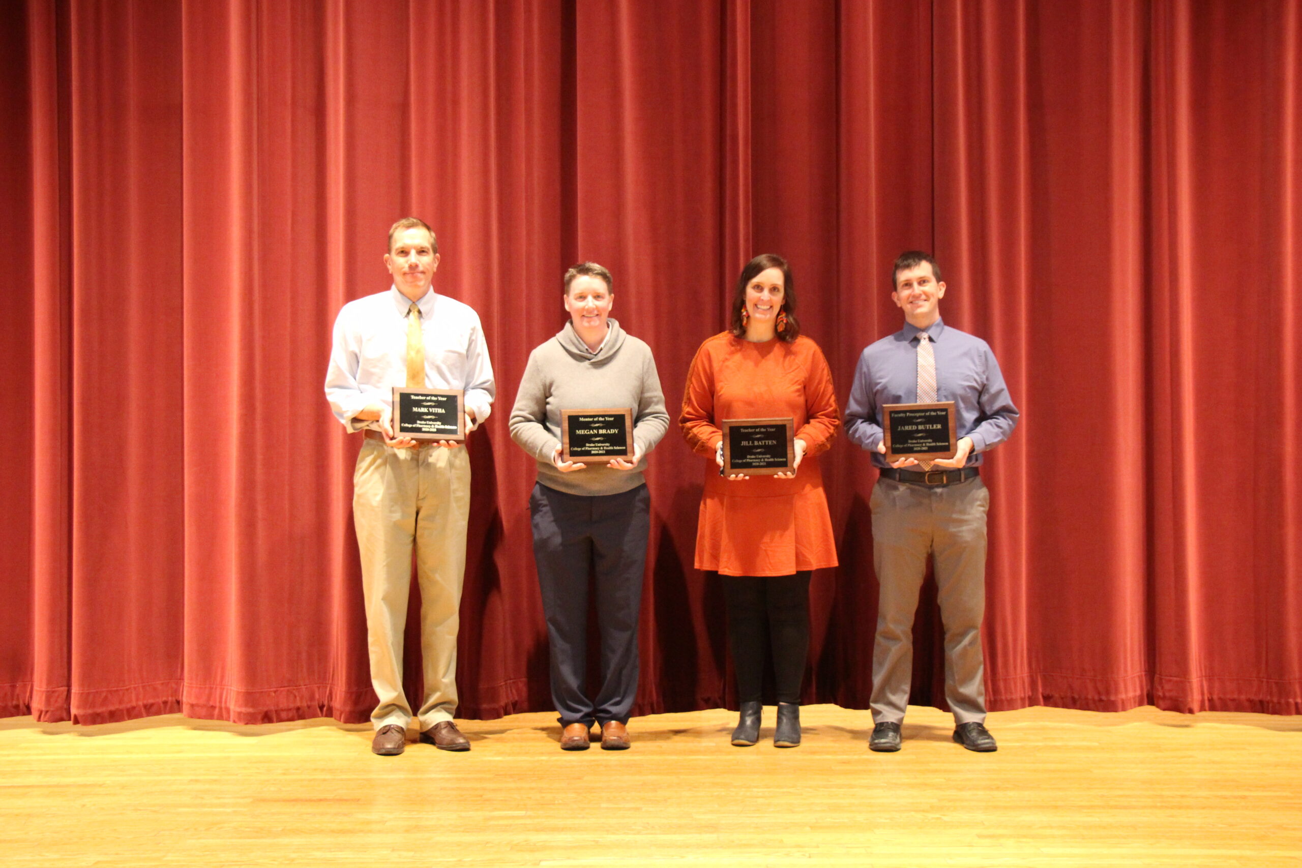Faculty awards announced at Health Professions Day - Drake University ...