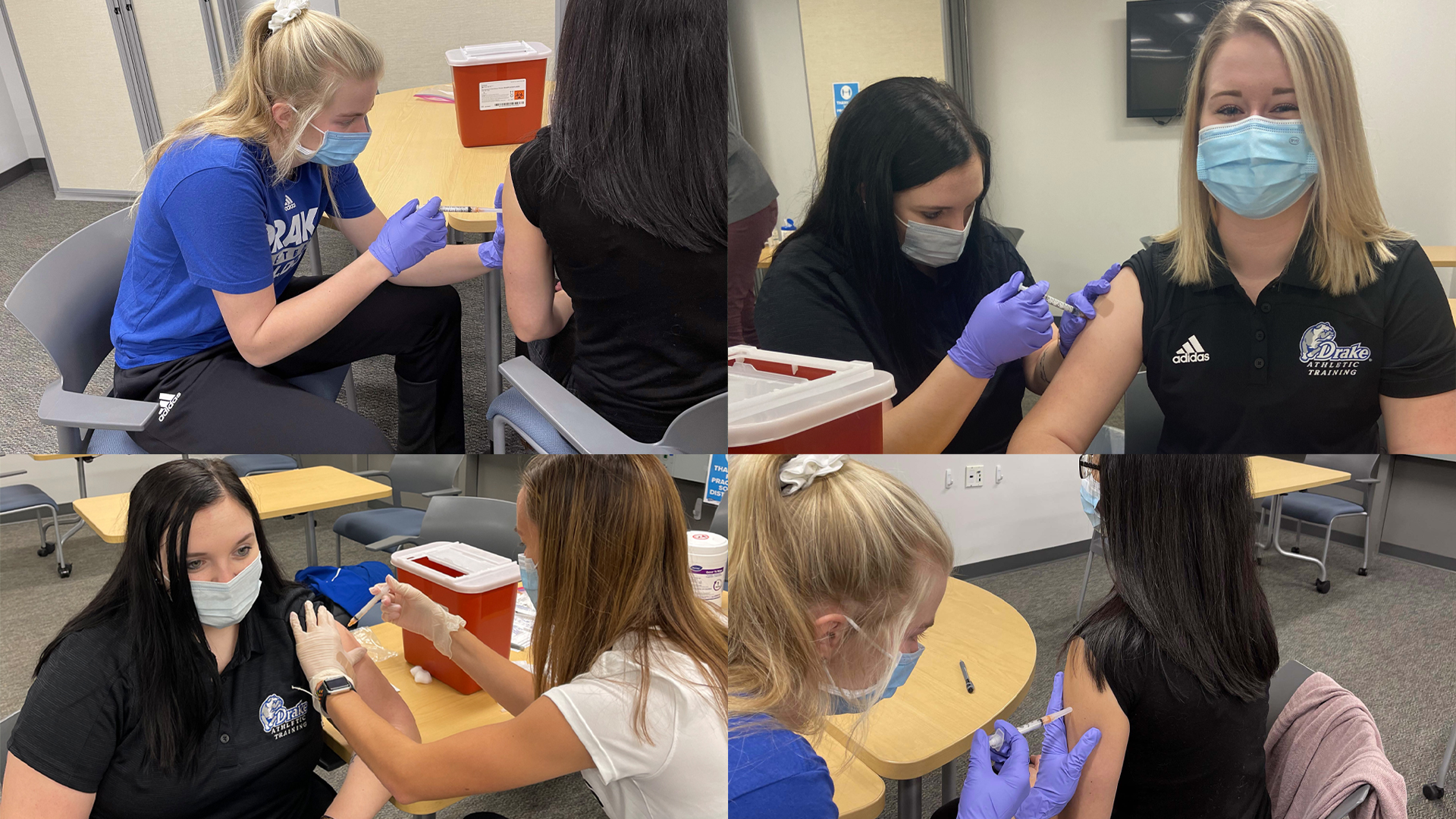 Athletic Training Students Become Immunization Certified - Drake ...