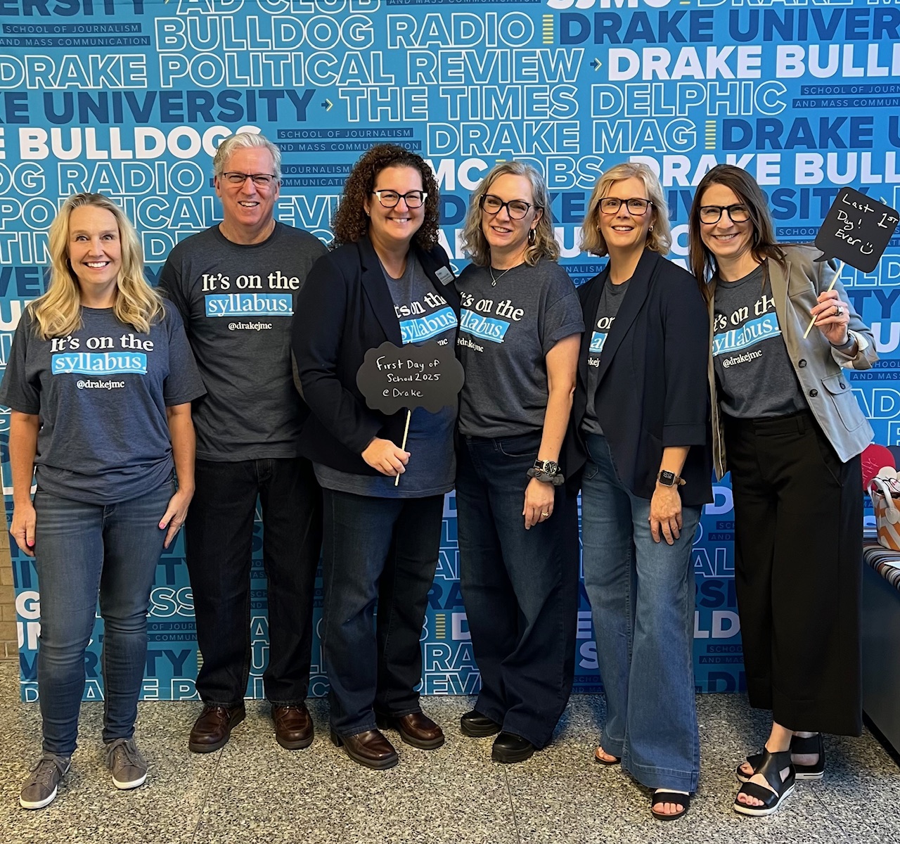 SJMC Monday Memo - Aug. 25, 2025 - Drake University Newsroom
